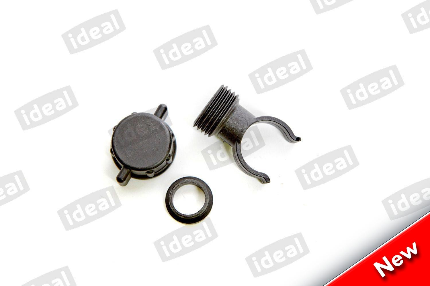 IDEAL MAX COMBI C C24 C30 C35 BOILER FILLING LOOP CAP AND PLUG 177488