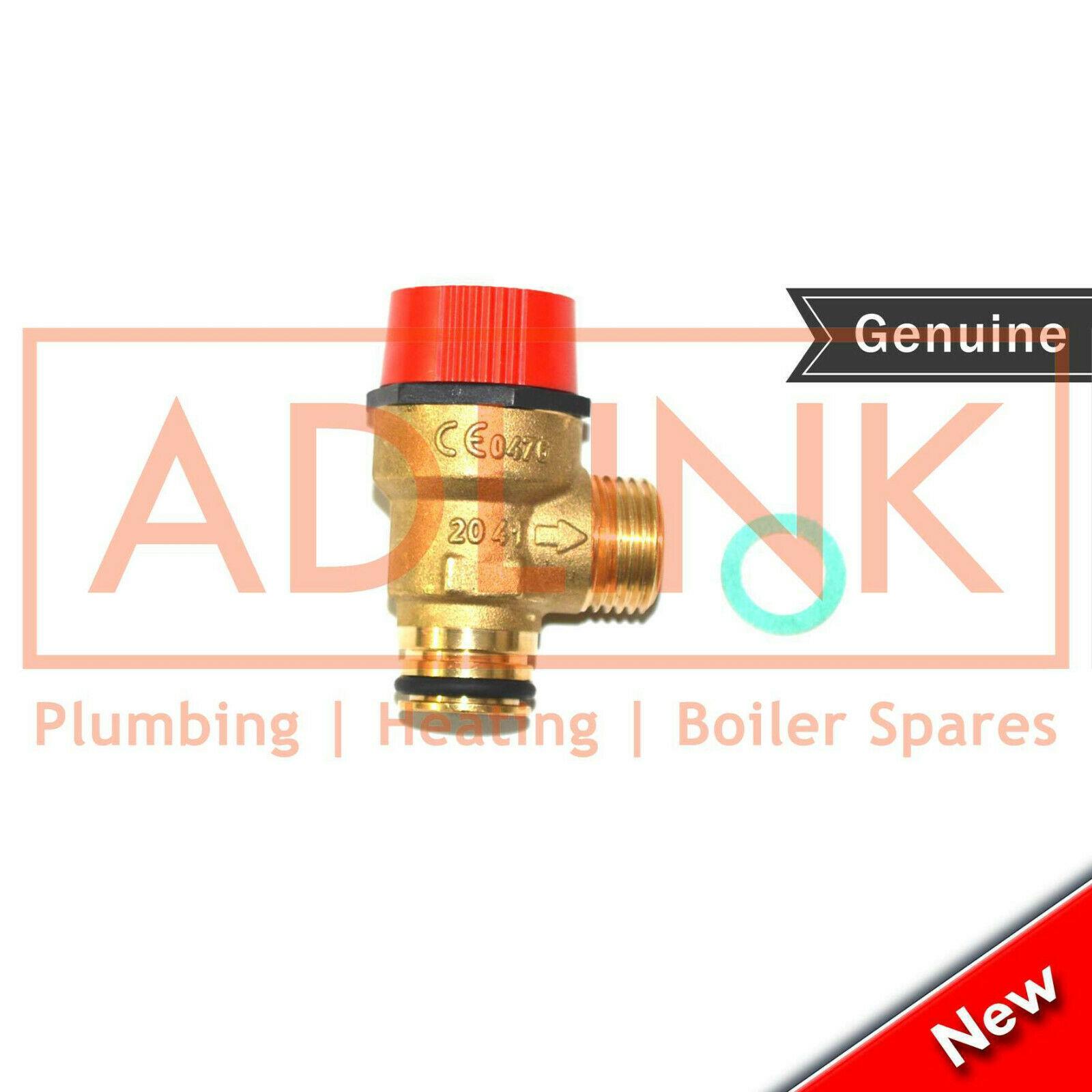 MAIN ECO COMPACT 15 & 18 SYSTEM BOILER KIT PRESSURE RELIEF VALVE 7683976