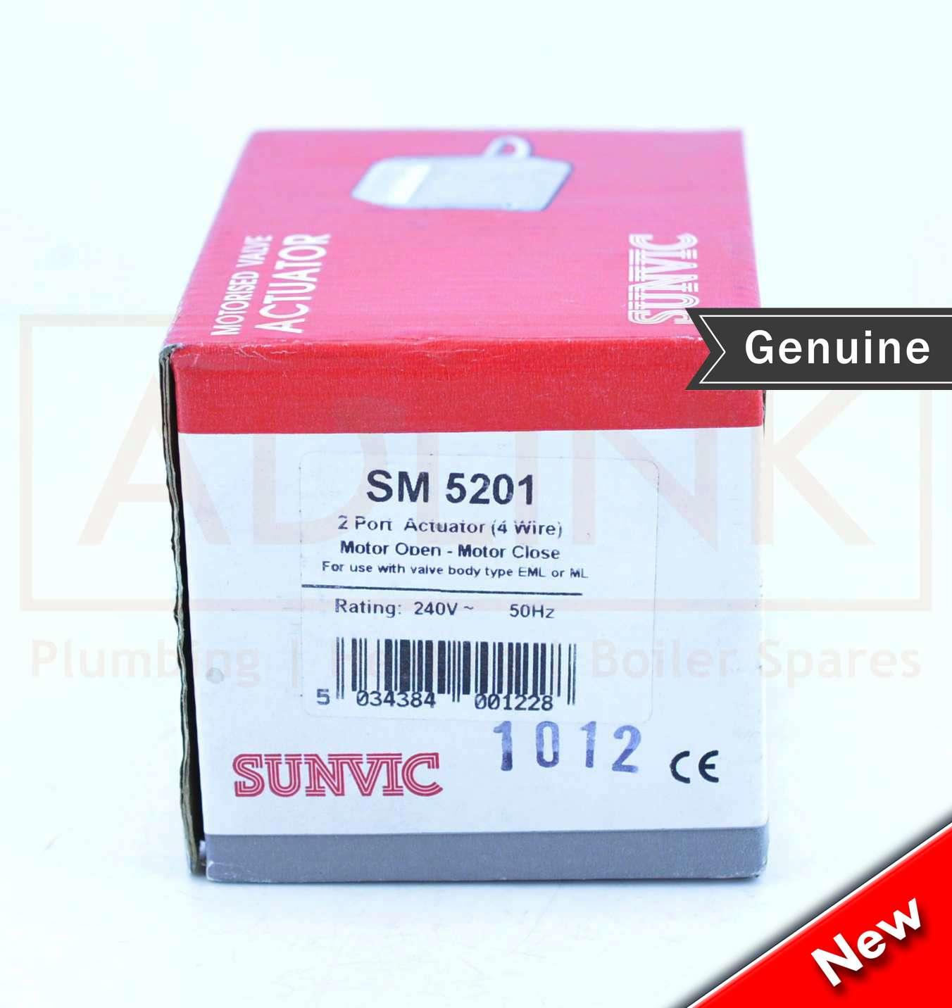 SUNVIC SM5201 2 PORT ACTUATOR 4 WIRE