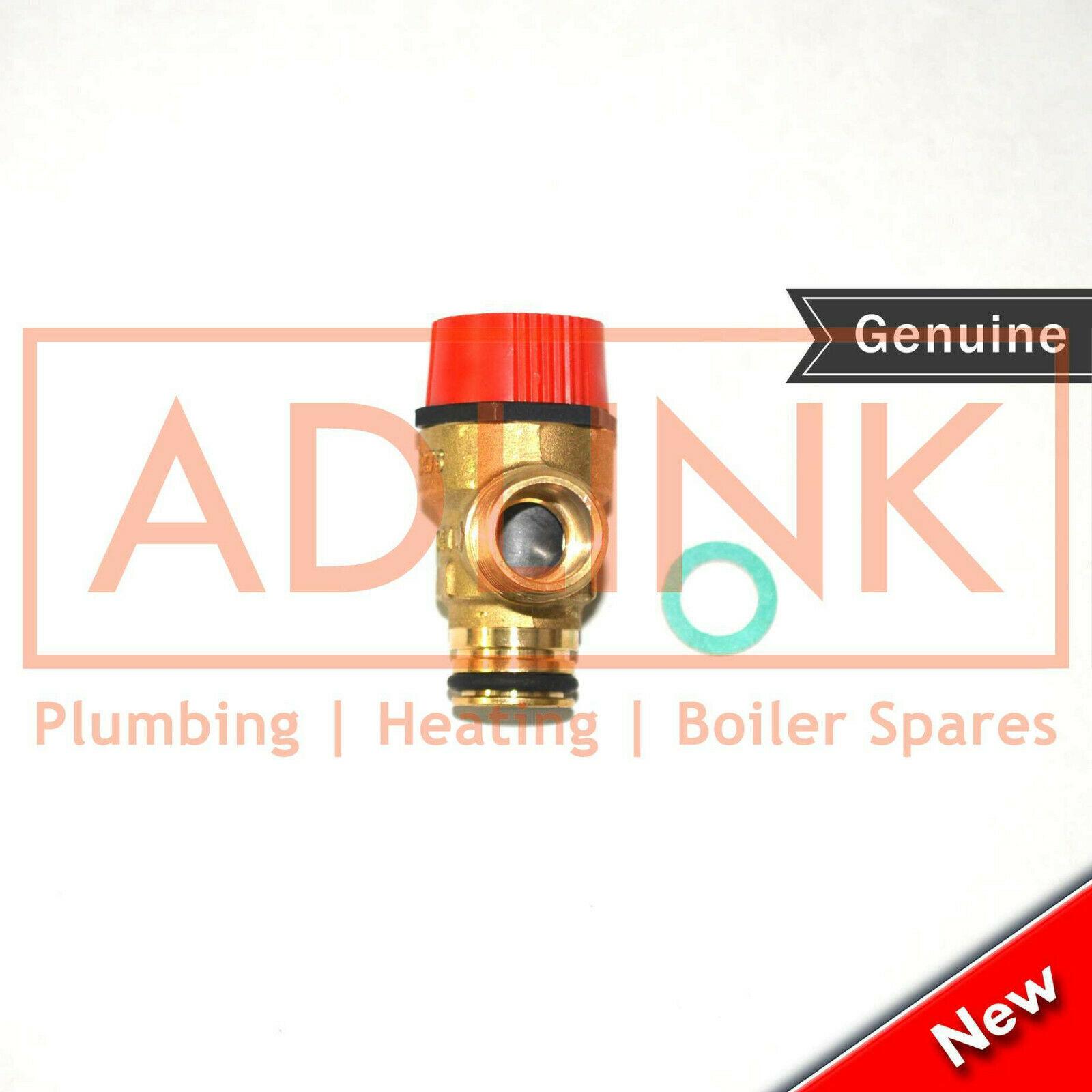 MAIN ECO COMPACT 15 & 18 SYSTEM BOILER KIT PRESSURE RELIEF VALVE 7683976