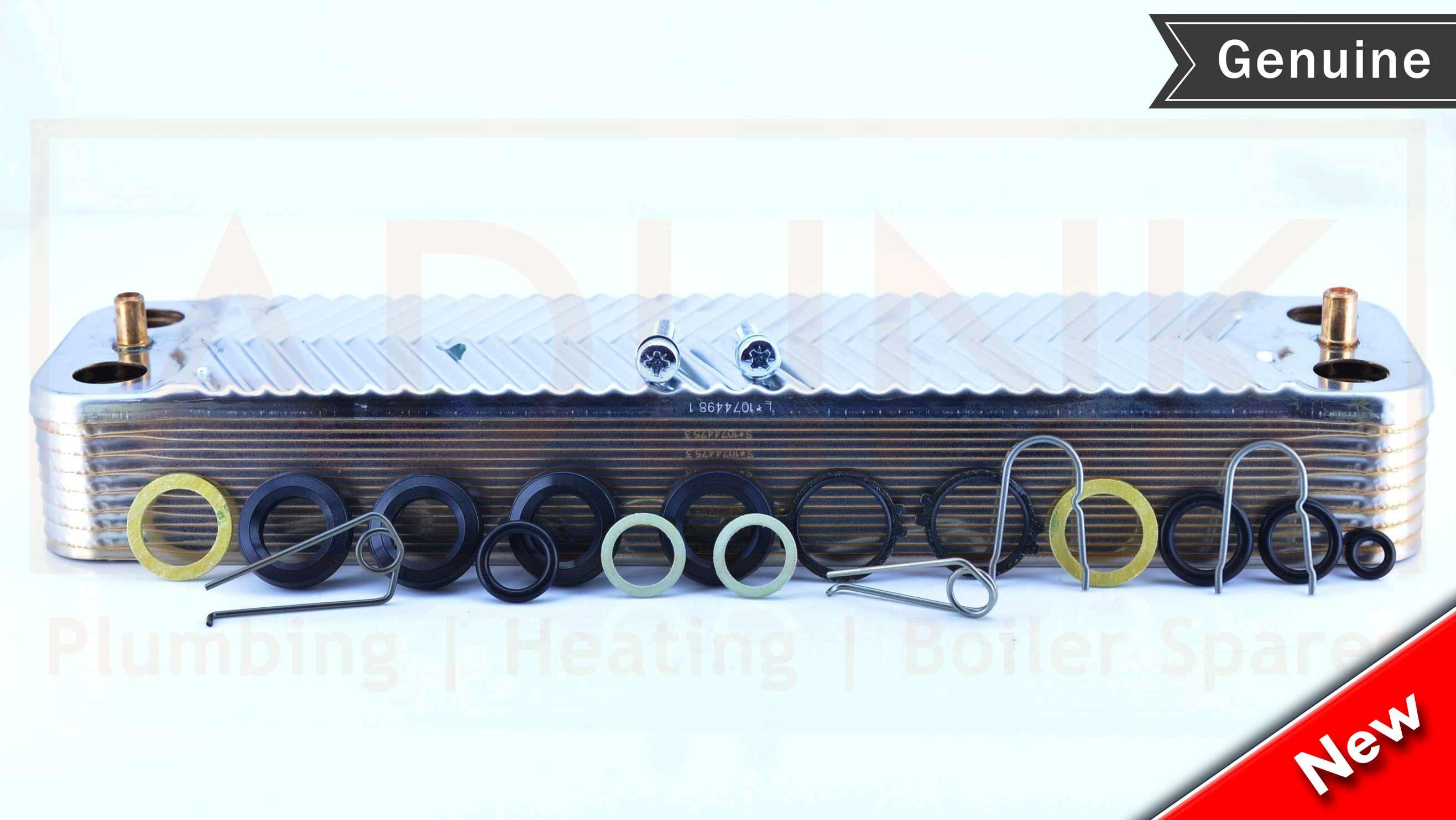 WORCESTER GREENSTAR 27 29 30 & 31 CDi COMBI 14 PLATE HEAT EXCHANGER ...