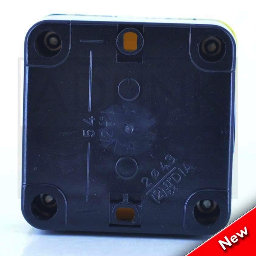 GAS SOLENOID KNOCK-OFF SWITCH WITH PUSH BUTTON 240V