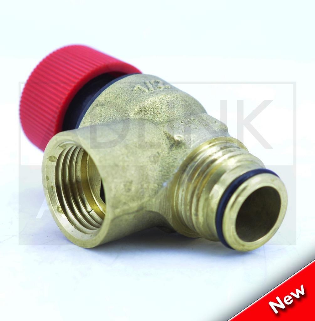 BIASI RIVA COMPACT HE M96.24SM/C2 & M96.28SM/C2 PRESSURE RELIEF VALVE ...