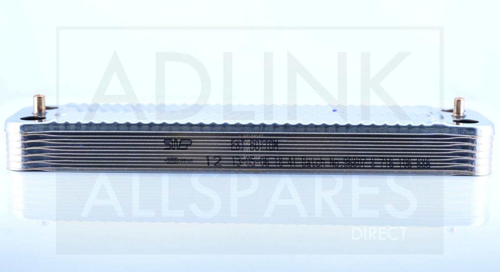 Worcester 87161066860 Heat Exchanger - 10 Plate