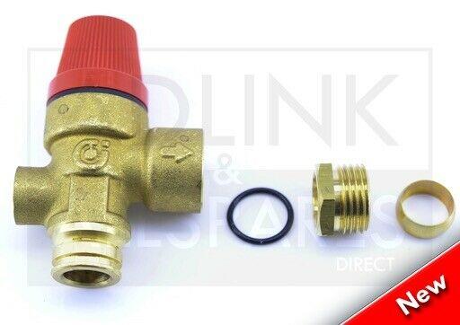 RANGE POWERMAX 140FSS & 140 FOV BOILER (Compatible) PRESSURE RELIFE ...