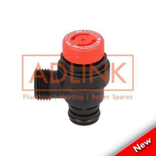 Ideal 176610 Independent C 24 30 35 Boiler Pressure Relief Valve