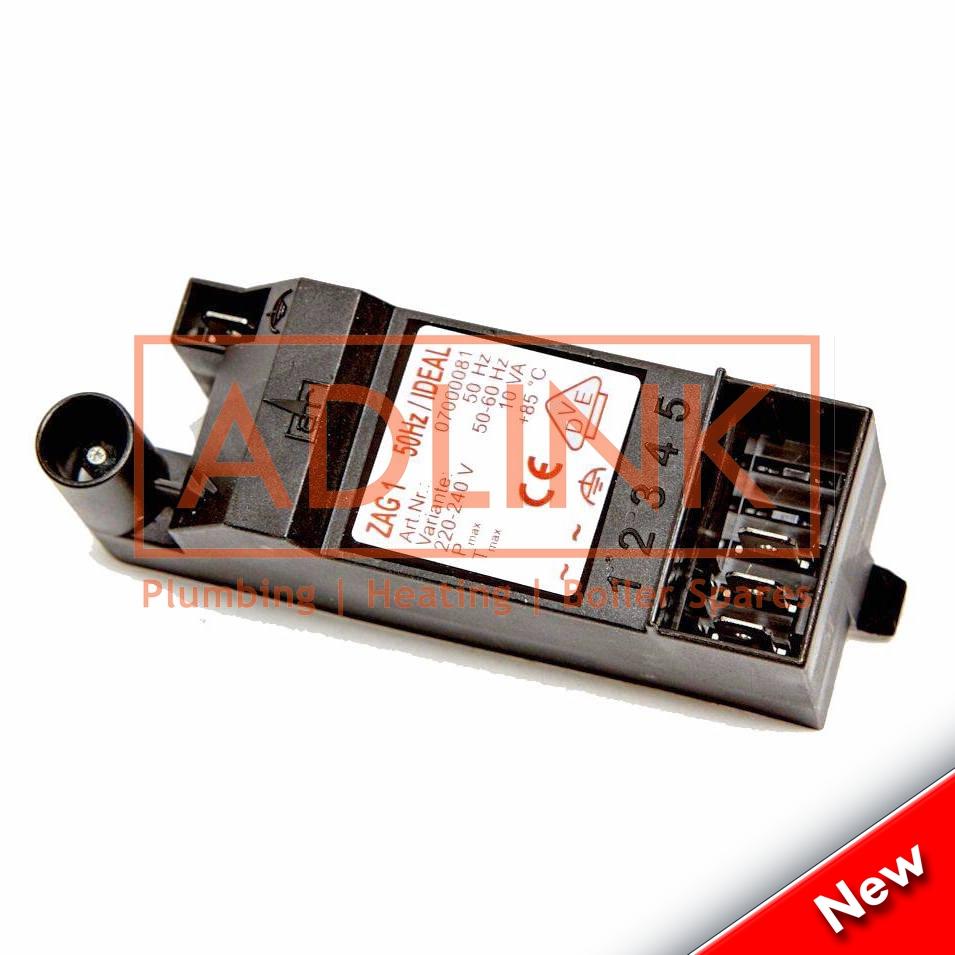 IDEAL LOGIC COMBI C24IE C30IE & C35IE BOILER IGNITOR UNIT CLIP ON 178205