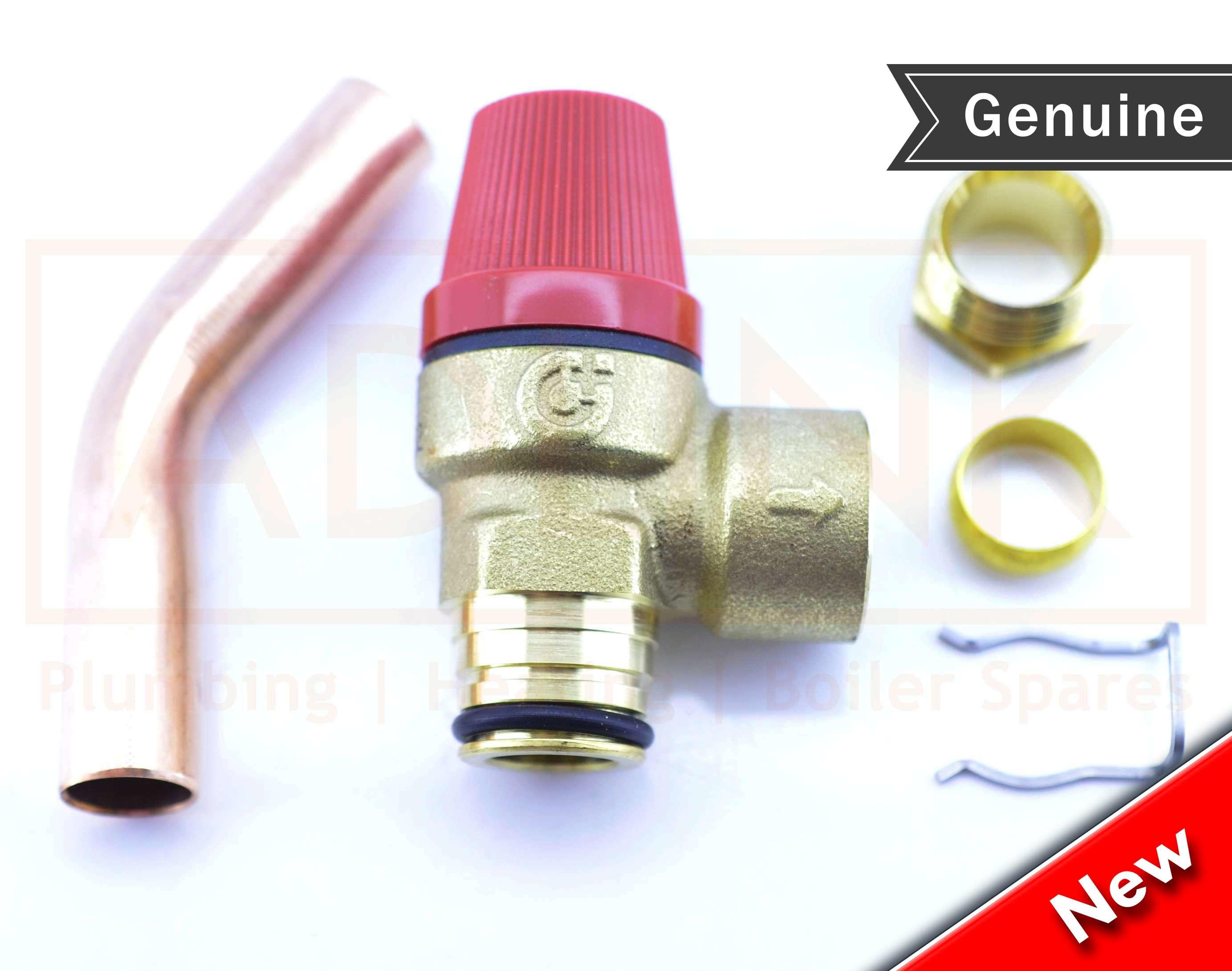 REMEHA AVANTA PLUS ECO COMBI 28C PRESSURE RELIEF VALVE S62763