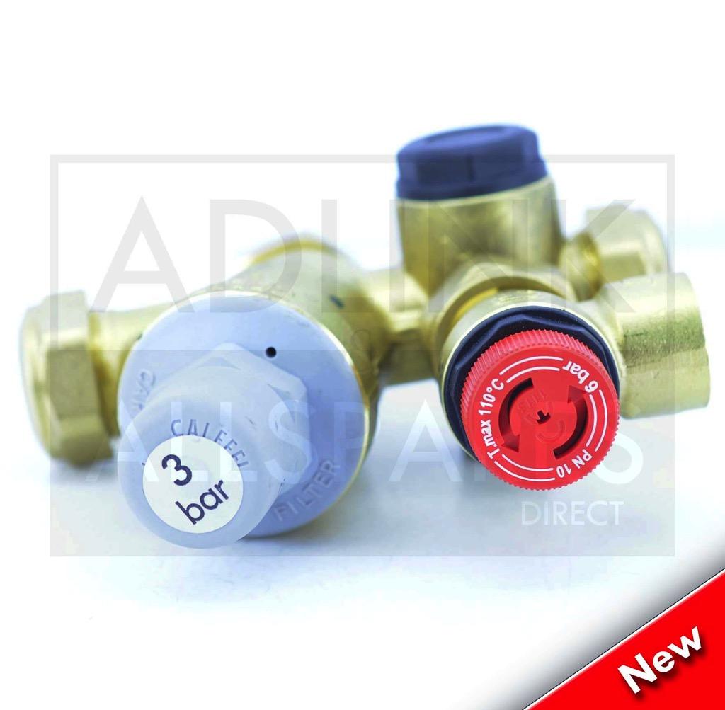 RM Cylinders Stelflow Stainless Unvented Cylinder INLET CONTROL SET ...