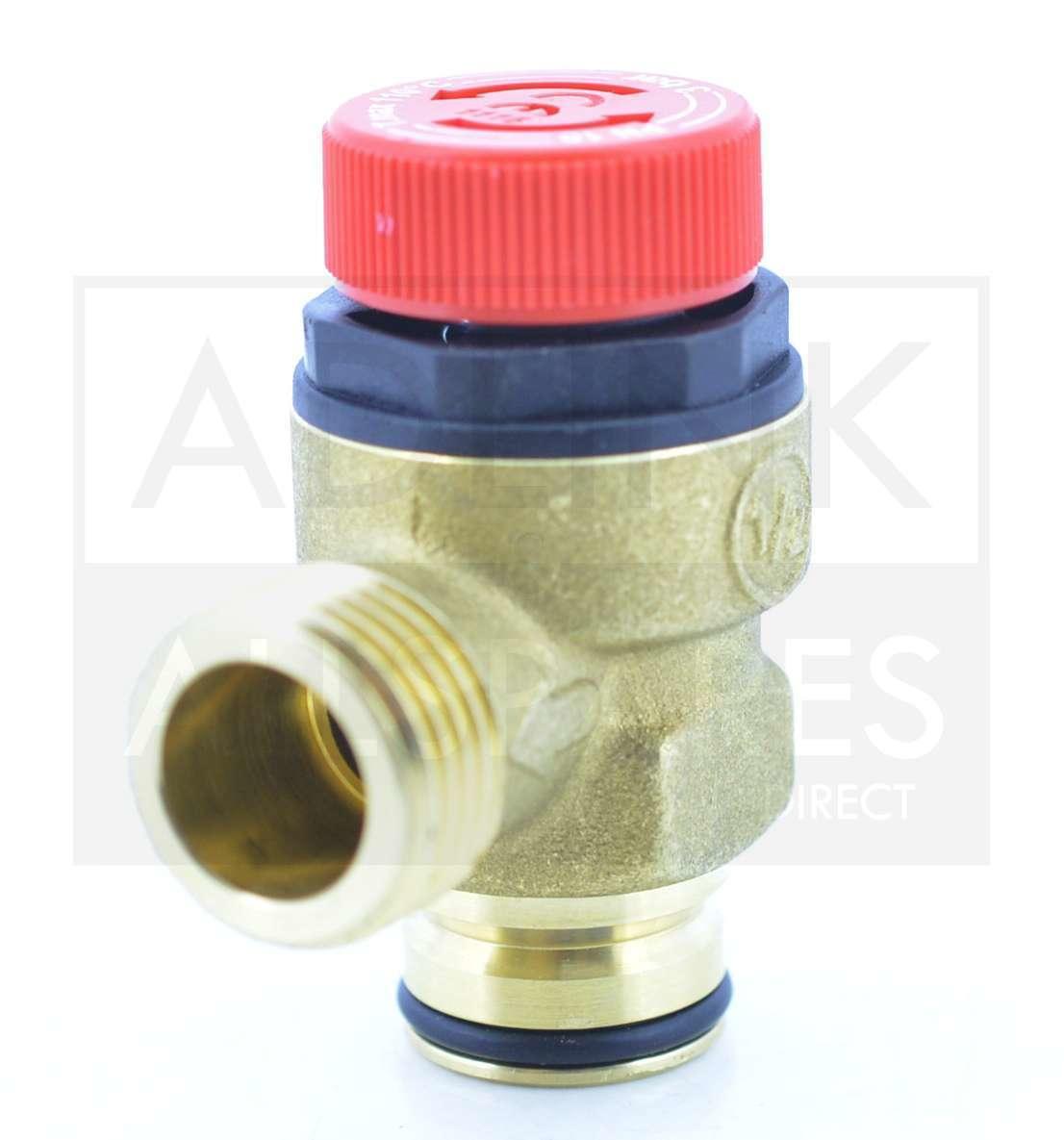 IDEAL LOGIC 24 30 35 PRESSURE RELIEF VALVE 175413 WAS 174811,