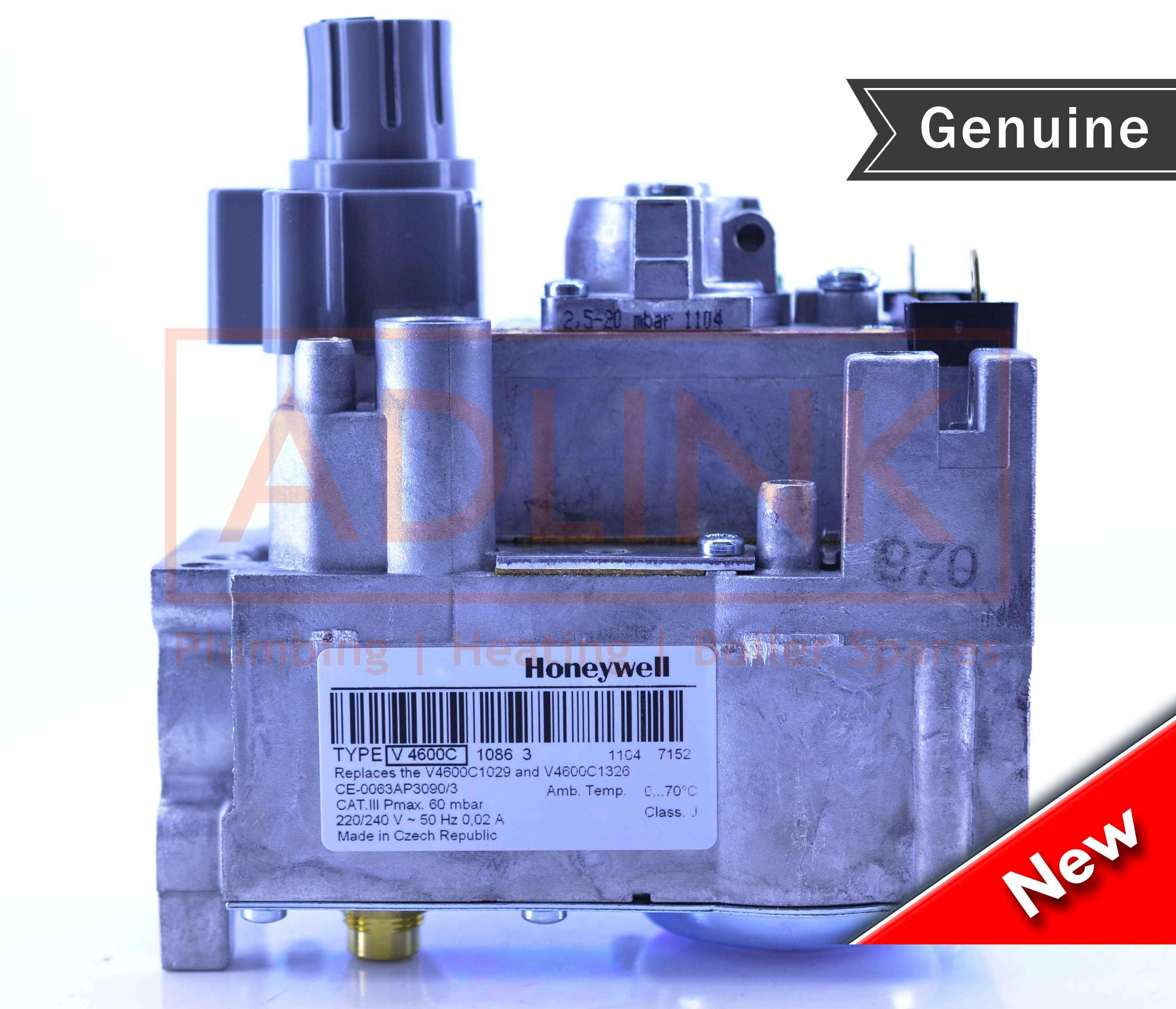 MYSON HOUSEWARMER 30/45 EPIC TC BACK BOILER GAS VALVE ( HONEYWELL ...