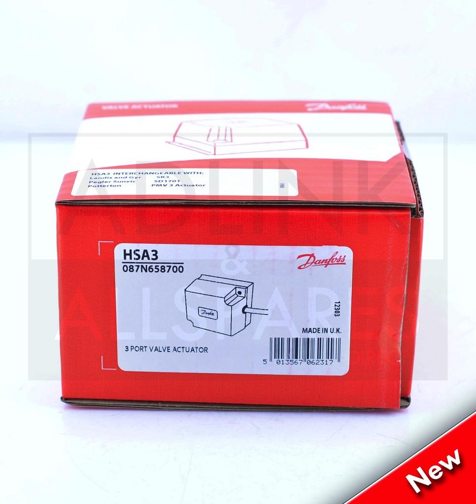 DANFFOSS HSA3 3 PORT VALVE ACTUATOR 087N658700