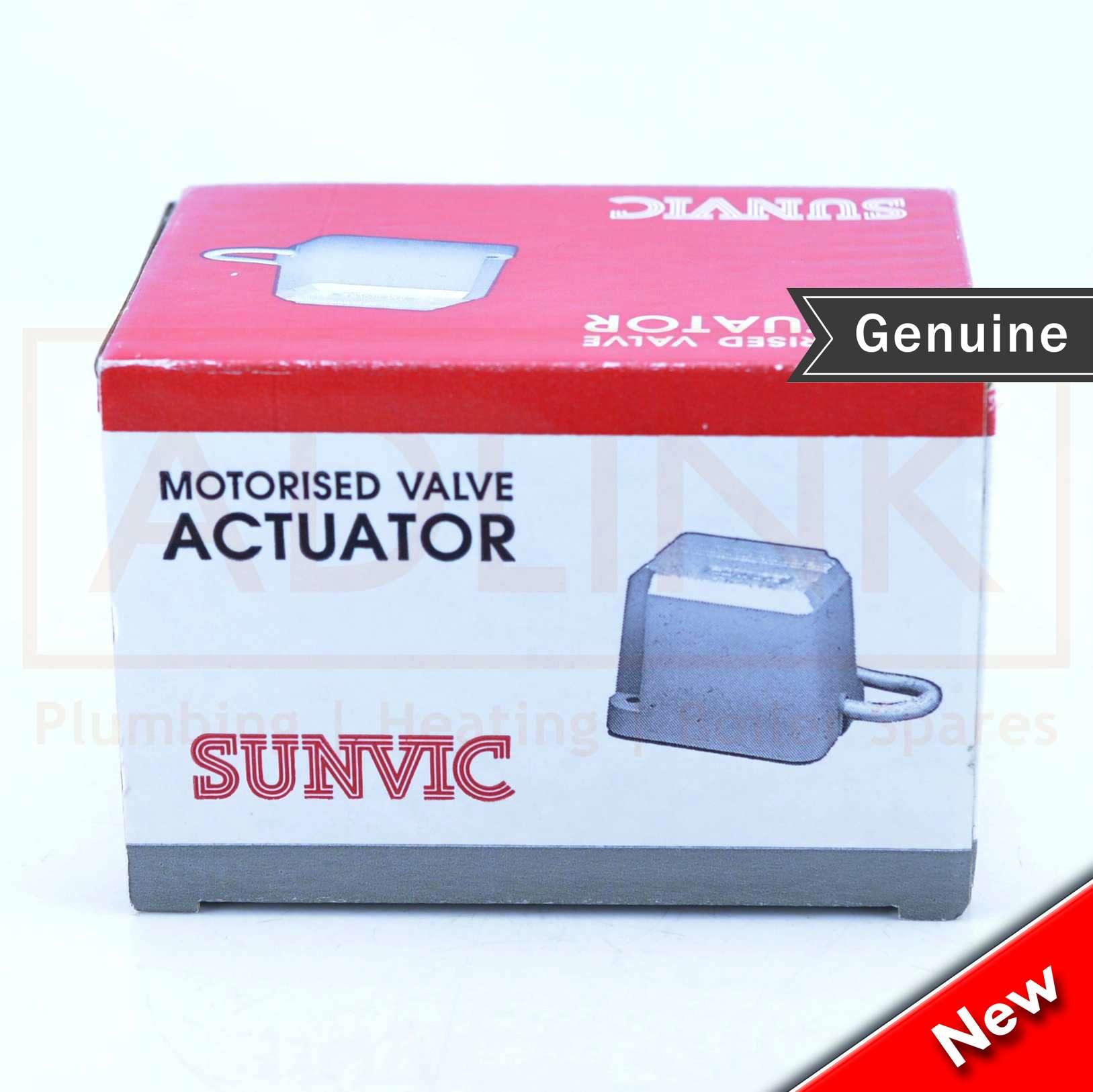SUNVIC DM5651 3 PORT DUOFLOW PLUG-IN ACTUATOR 5 WIRE