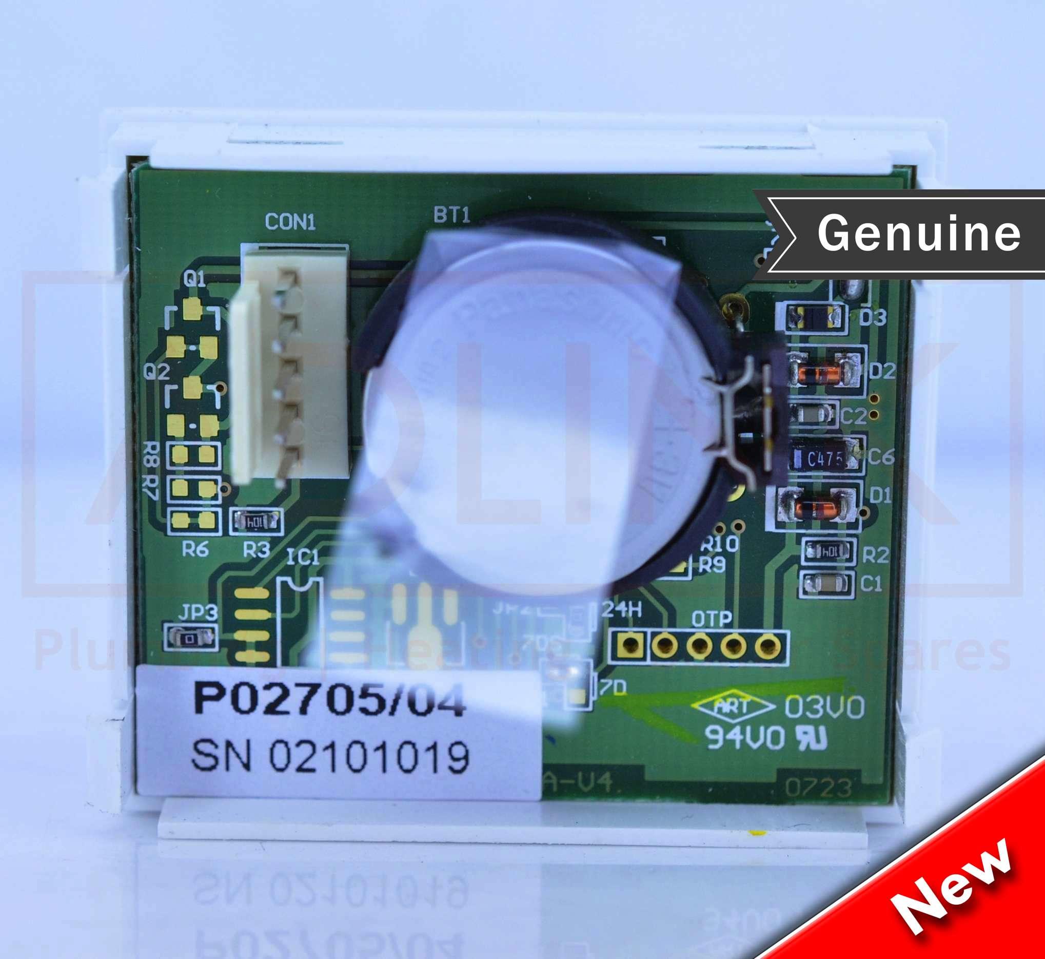 BIASI RIVA PLUS HE M296.24SM & M296.28SM 24HR ELECTRONIC TIMER BI1525101