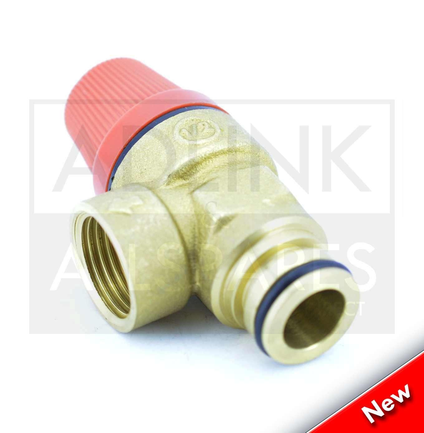 Potterton 248056 Combi 105he Pressure Relief Valve Head Only