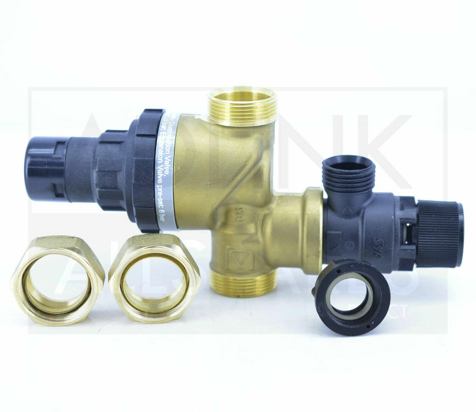 Santon Premier Plus 170L - 300L Unvented Cylinder COLD WATER VALVE KIT ...