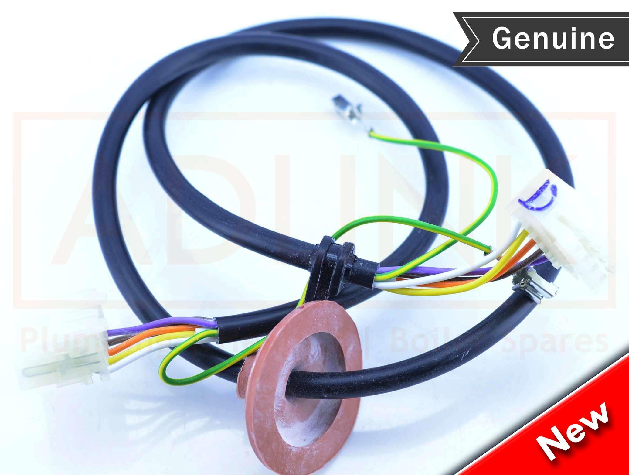 WORCESTER GREENSTAR JUNIOR 24i 28i & MK5 FAN CABLE HARNESS 87144113270