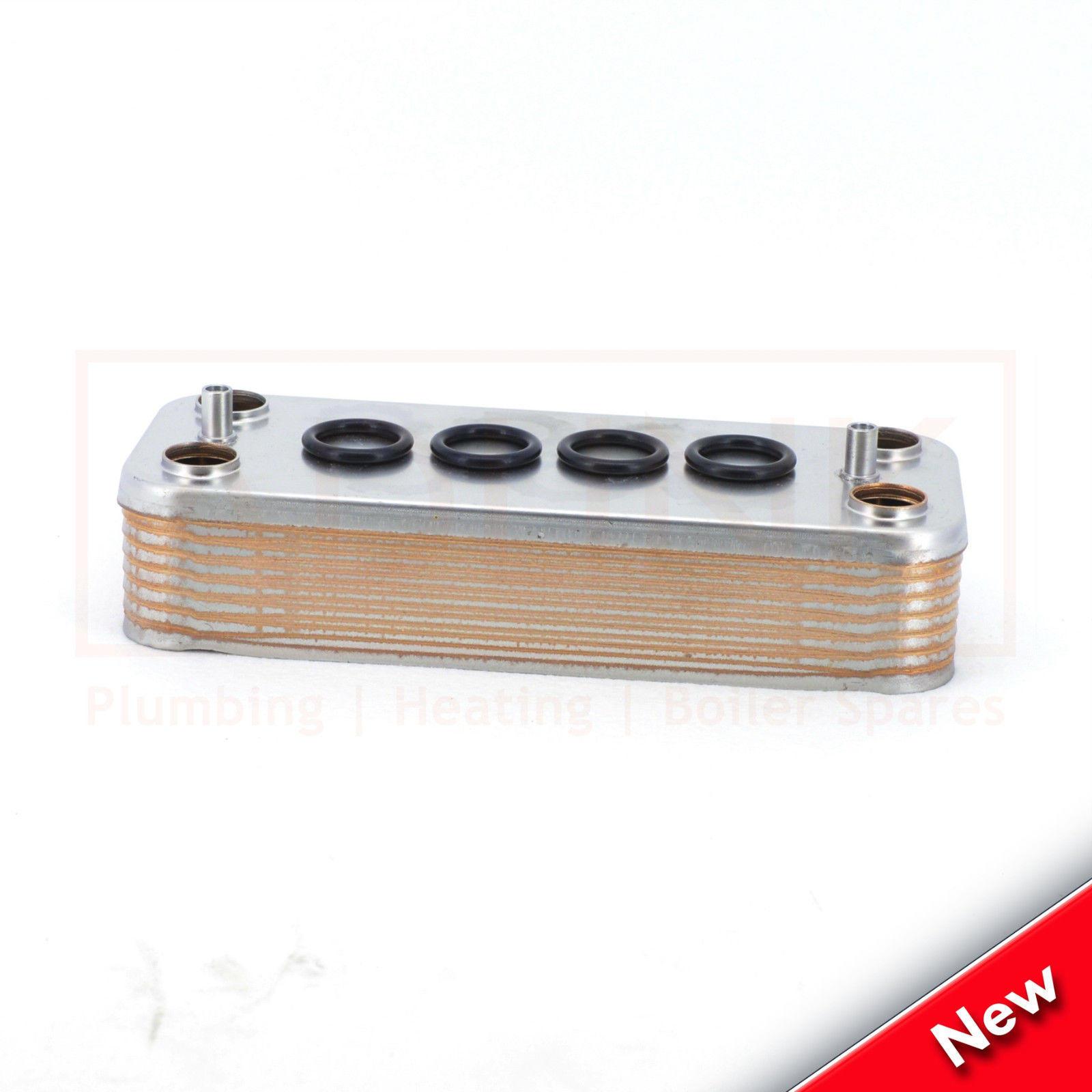 VOKERA UNICA 28 HE & 28 HE REV BOILER DOMESTIC HEAT EXCHANGER 8037
