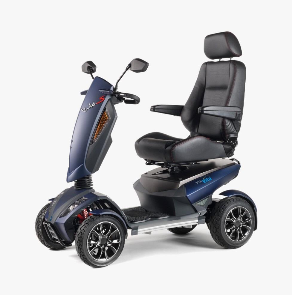 TGA Vita S – Premium 8 mph All-Terrain Mobility Scooter