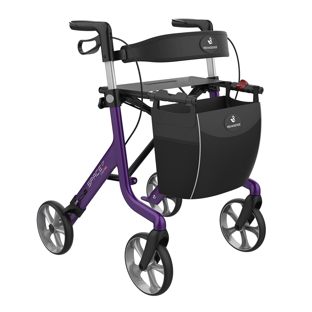 Space CF – Ultra-Light Carbon-Fibre Rollator Walker