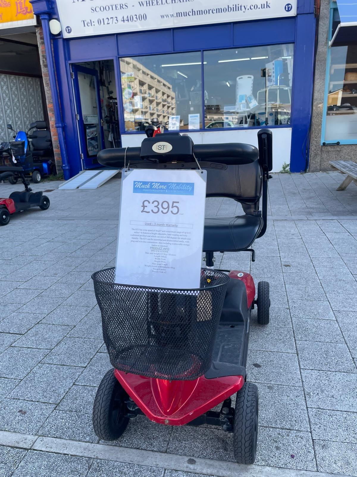 Drive ST1 – Lightweight 4 mph Boot / Pavement Scooter
