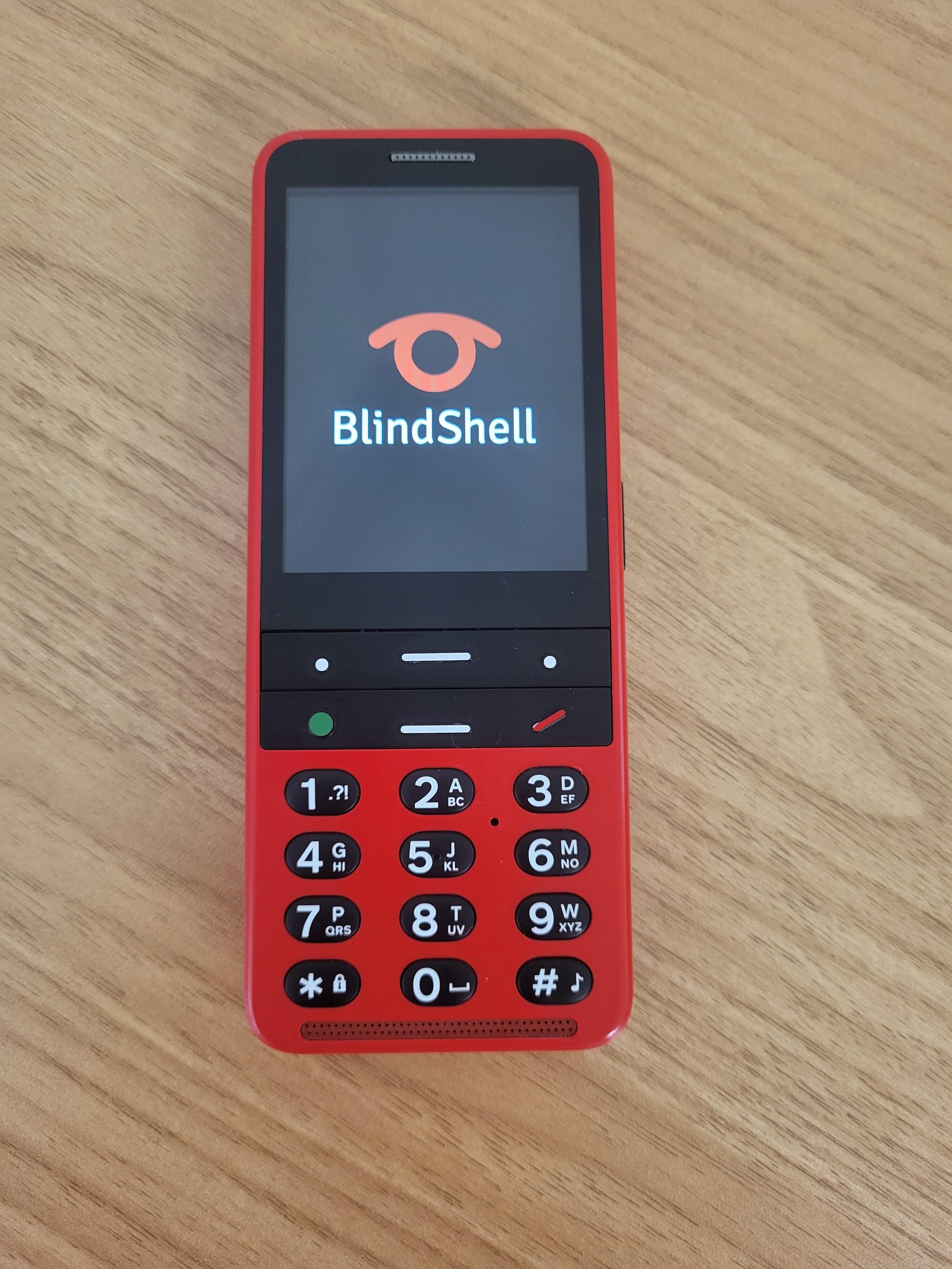 Secondhand BlindShell Classic 2 Red | VisionAid