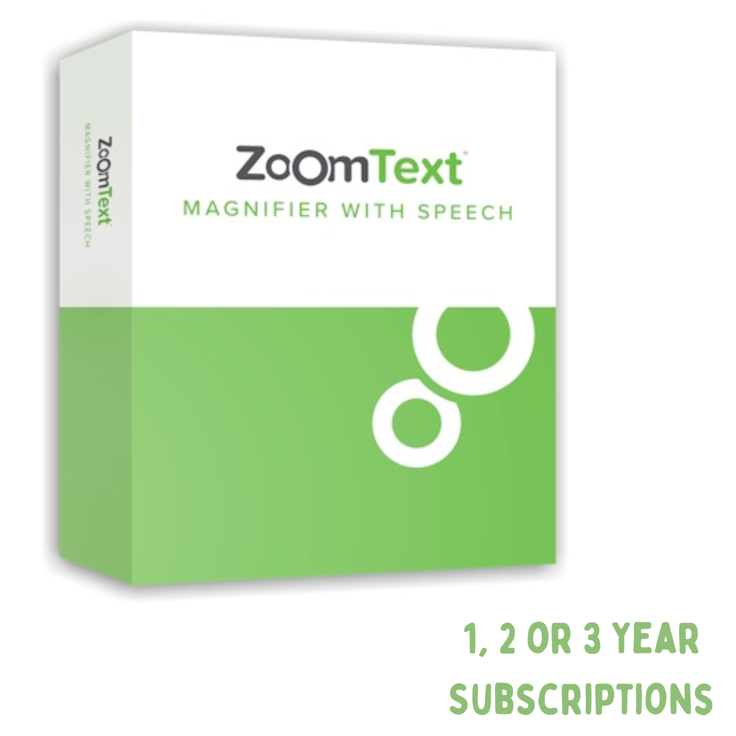ZoomText Magnifier/Reader Subscription | VisionAid