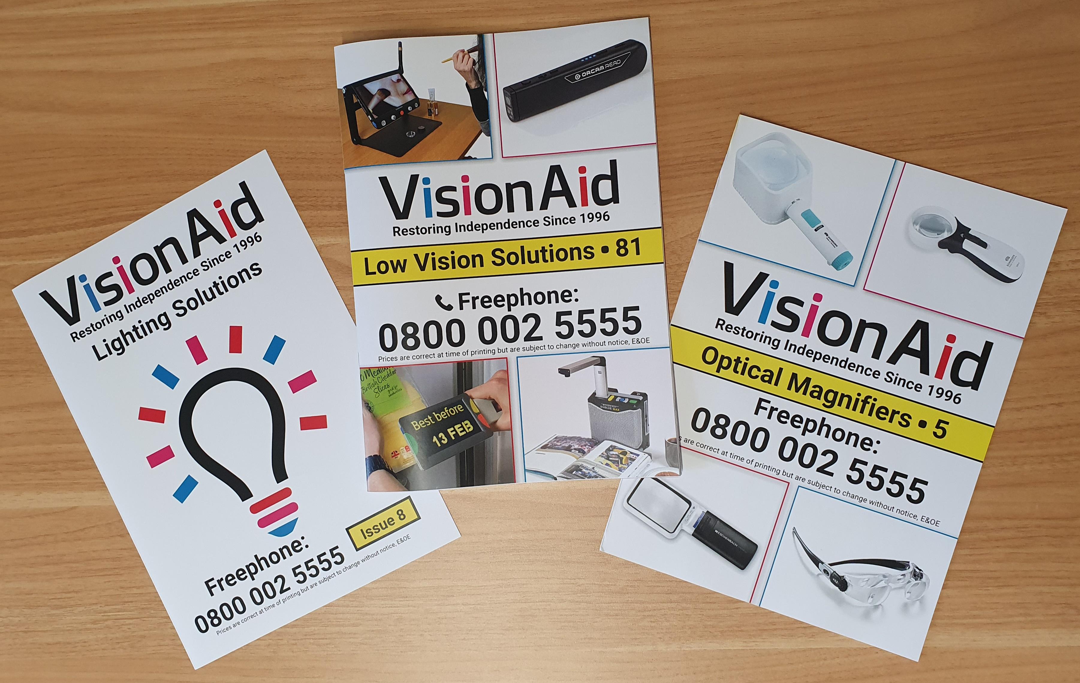 VisionAid Catalogues