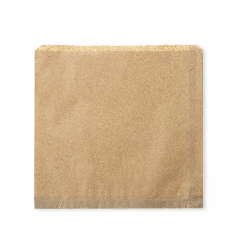 BAG-FB-CT-LARGE - BioPak 10" Kraft Counter Strung Bags (Case of 1000 ...