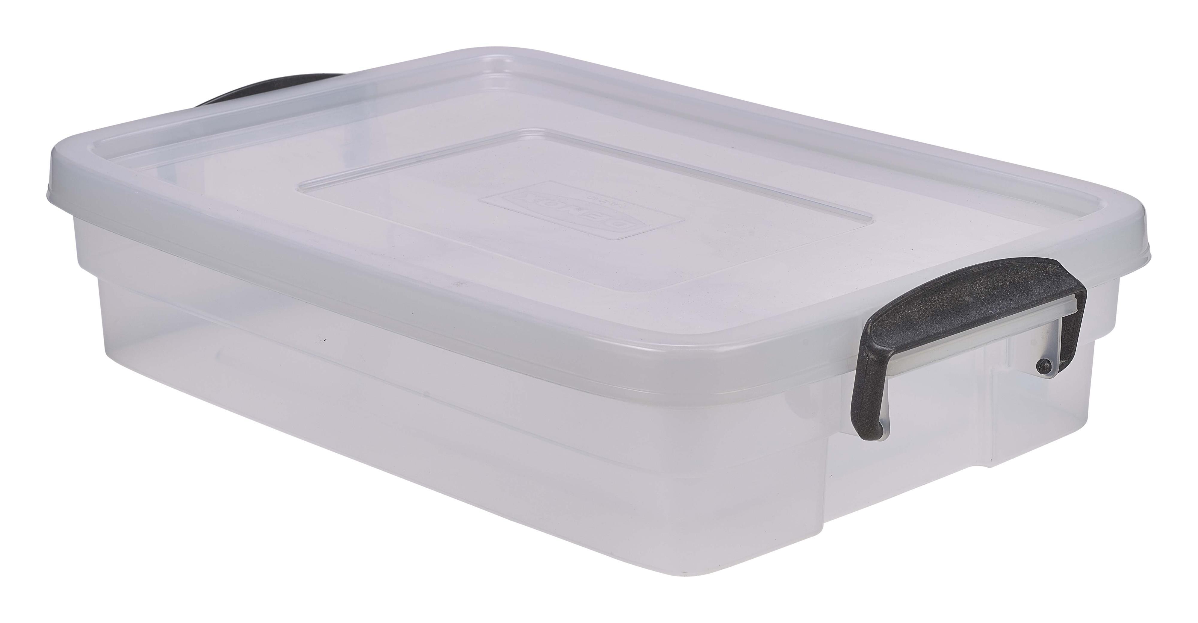 Storage Box 20L W/ Clip Handles (Pack of 4) - 10290 | Large Clip Handle ...