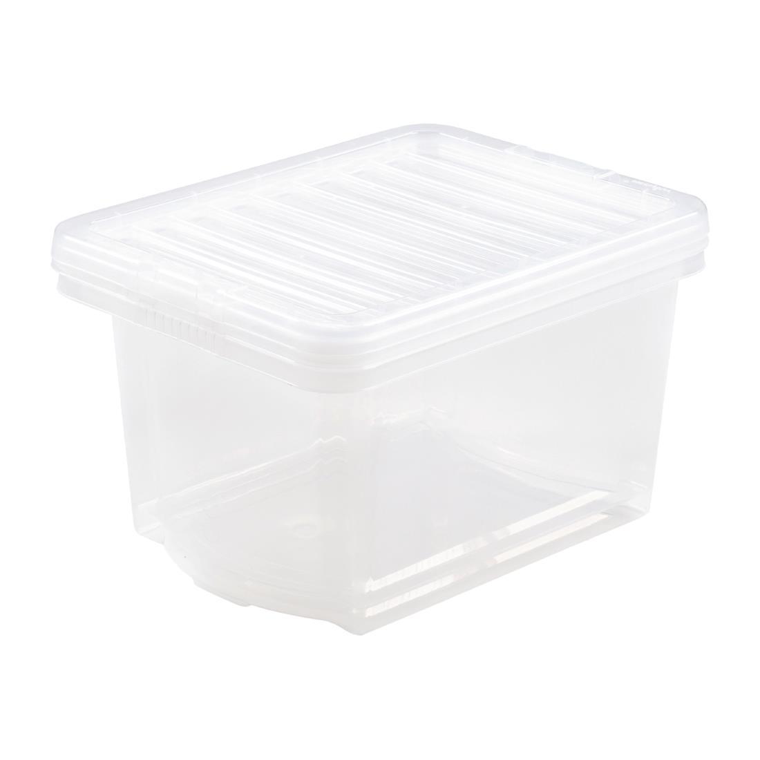 Wham Crystal Equipment Storage Box and Lid 30Ltr - FB112 | Go for Green ...