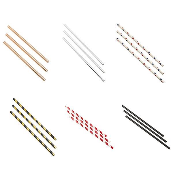 Paper Straws Sample Set - PPS-SAMPLES | Go for Green Paper Straws