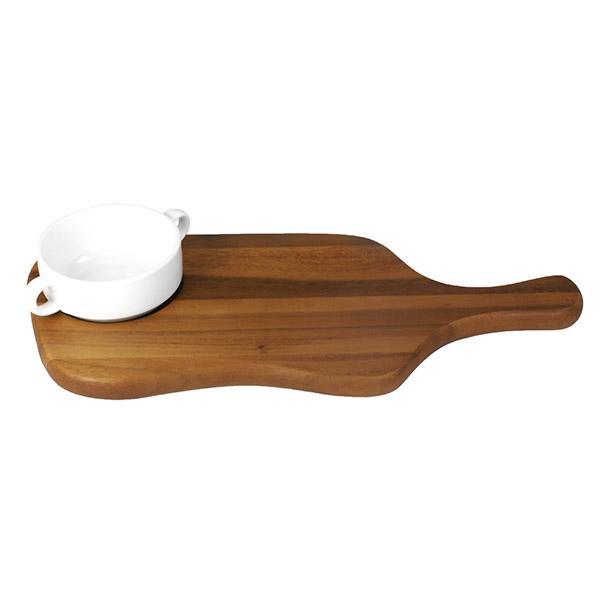 ACB1 - Acacia Wooden Serving Paddle 43Cm X 19Cm - ACB1