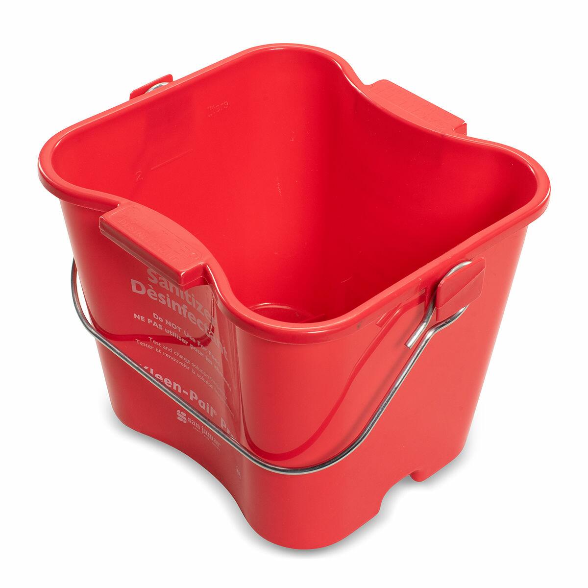 Kleen Pail Pro Red 5.68L - KPP196RD | Go for Green Kitchen Utensils