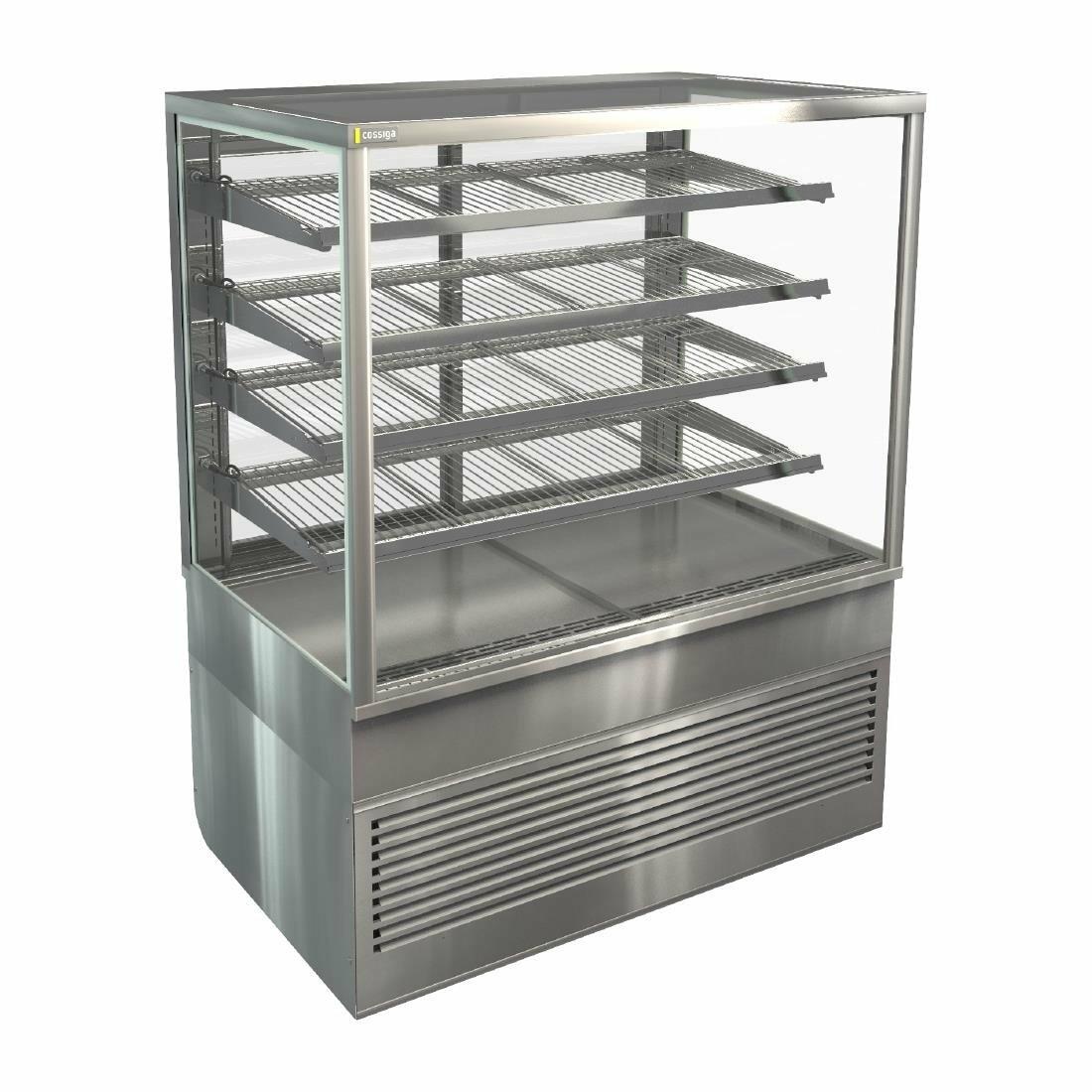 Cossiga Tower TTG Glass Front Tall Refrigerated Freestanding Serve Over ...