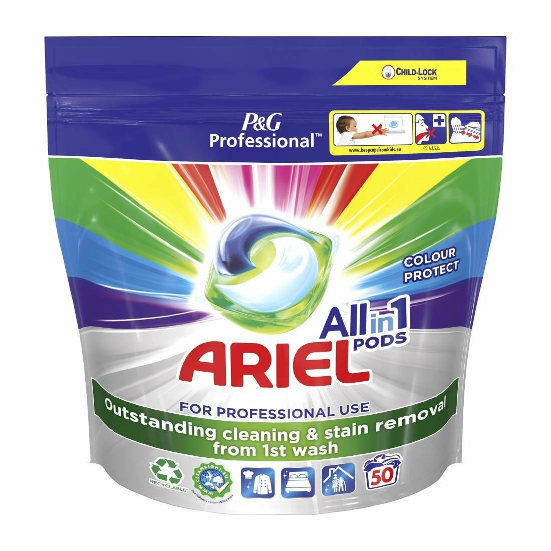Ariel Professional All-In-1 Pods Washing Liquid Laundry Detergent ...