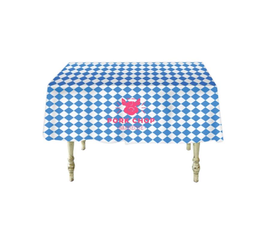 Custom Branded Full Colour Paper Tablecover (120x120cm) | Go for Green