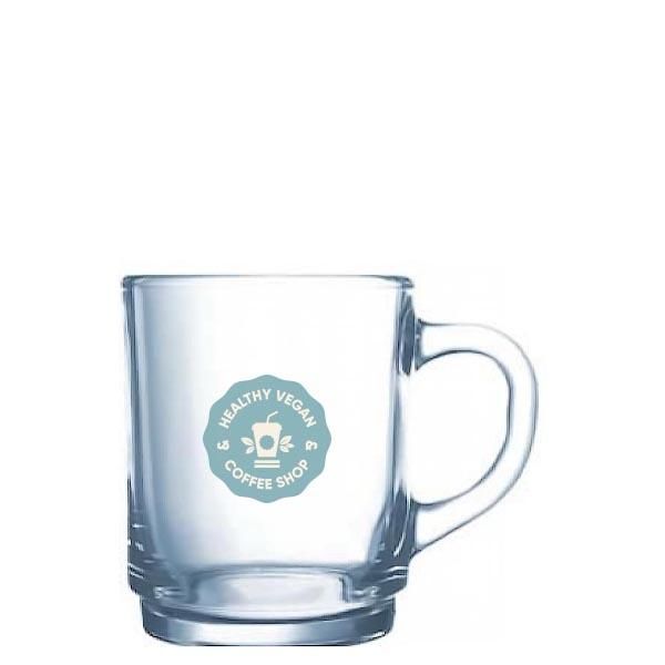 C6462 - Bock Stackable Glass Coffee Mug (250ml/8.8oz)