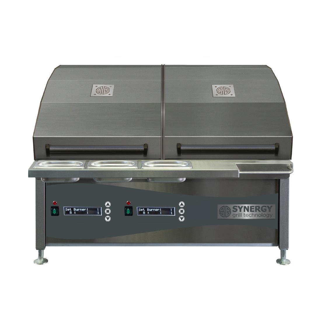 CX885 - ST900D-N - Synergy Grill Gas Chargrill Oven with Twin Lids CGO900