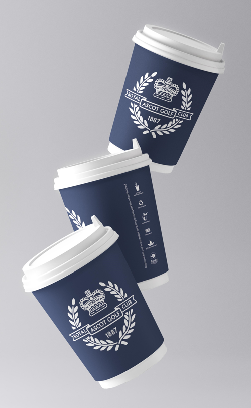 RAGCDWCUPS - 20,000 12oz DW - Royal Ascot Golf Club cups