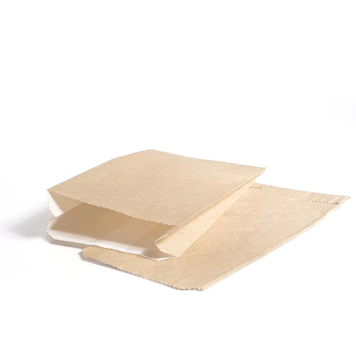 BAG-HC-MEDIUM-K - BioPak 10x5" Brown Hot & Crispy Chip Bags (Case of ...