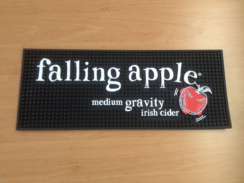 CUSTOM-BRANDED-BAR-MATTING - Custom Branded PVC Rubber Bar Matting