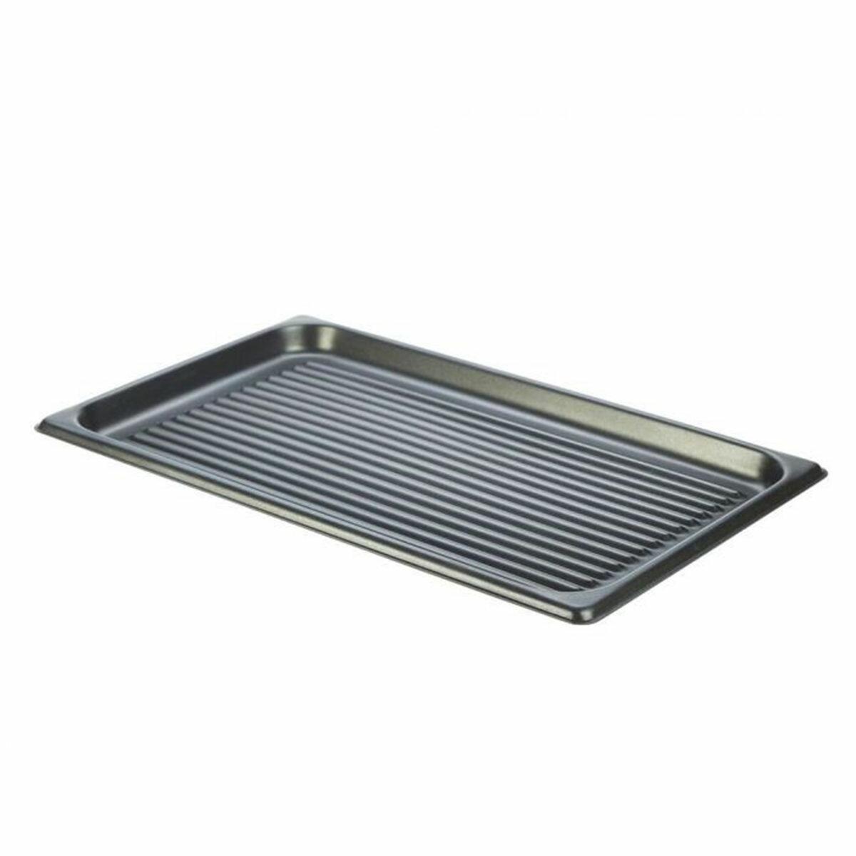 Aluminium 1/1 Non-Stick Ridged Pan - ACRP | Go for Green Cooking Equipment