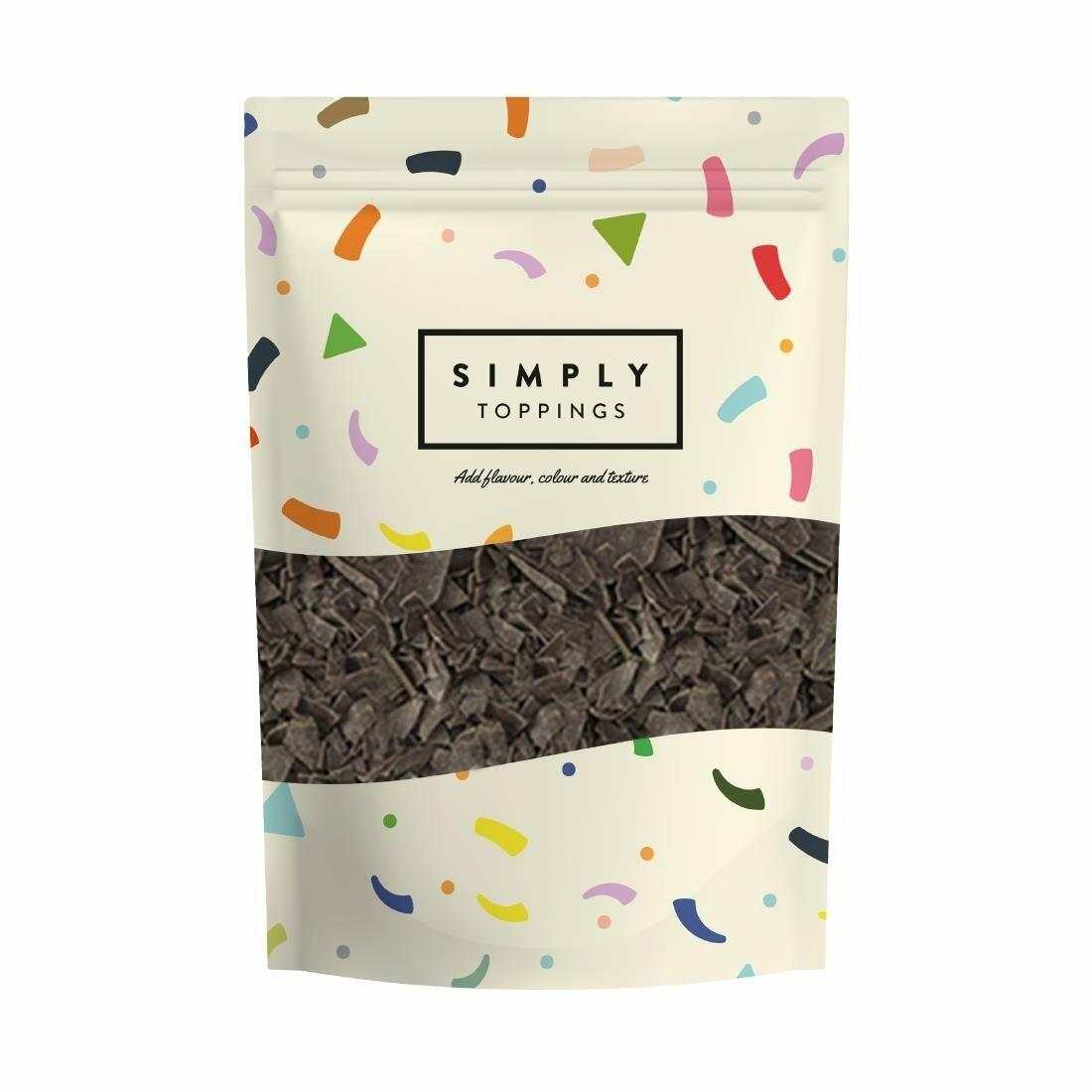 Simply Toppings Dark Chocolate Flakes 300g - HT860 | Go for Green New ...