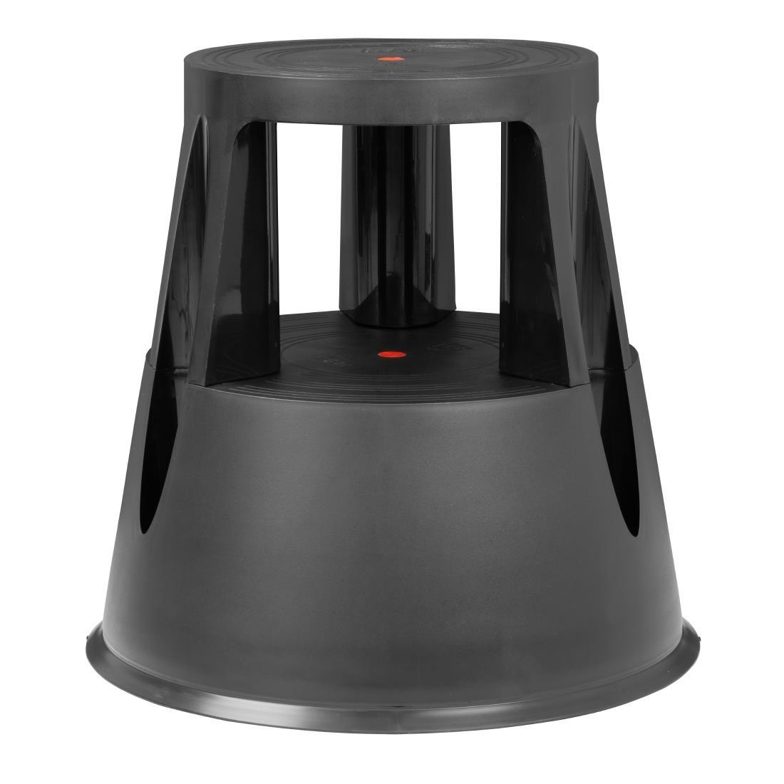 Vogue Kick Step Stool Black - HC359 | Go for Green Cleaning & Hygiene