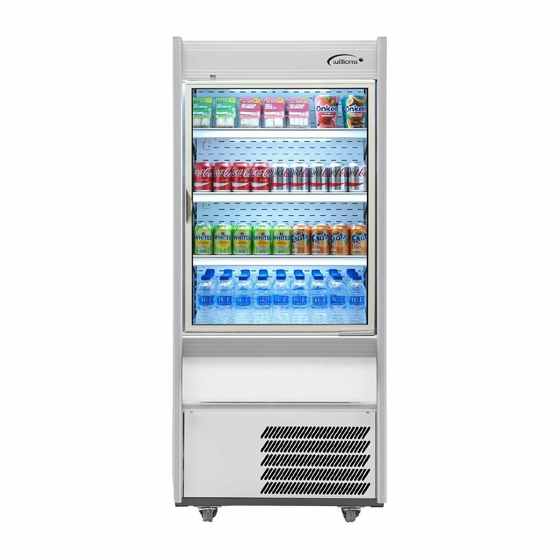 Williams Slimline Gem Multideck Fridge White with Hinged Front Door R70 ...