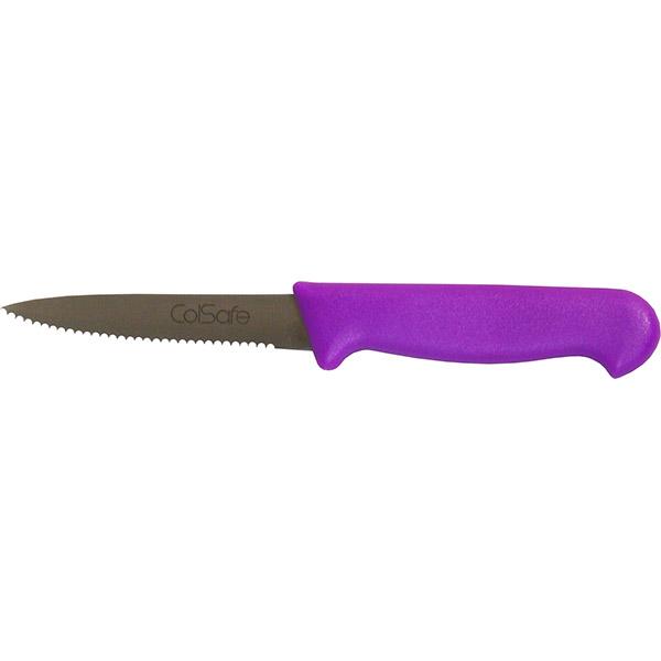 950P - Colsafe Serrated Knife 4" / 9.5Cm Purple - 950P