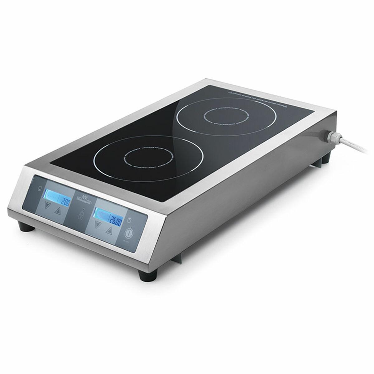 Countertop Double Induction Hob - IH 35X2 | Go for Green Cooking Equipment