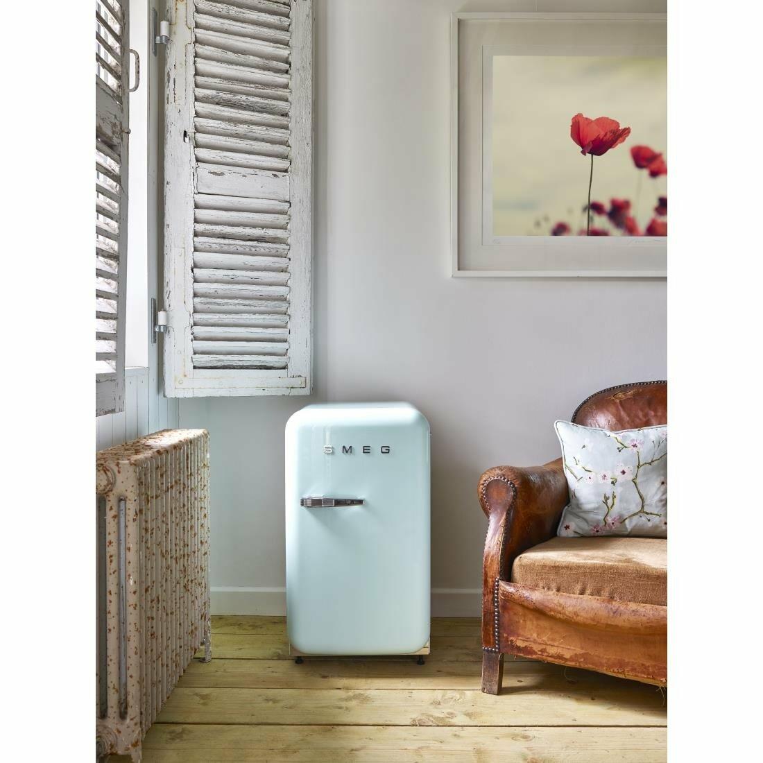 FS273 - FAB5RPG5 - Smeg 50s Retro Mini Bar Fridge Pastel Green FAB5RPG5
