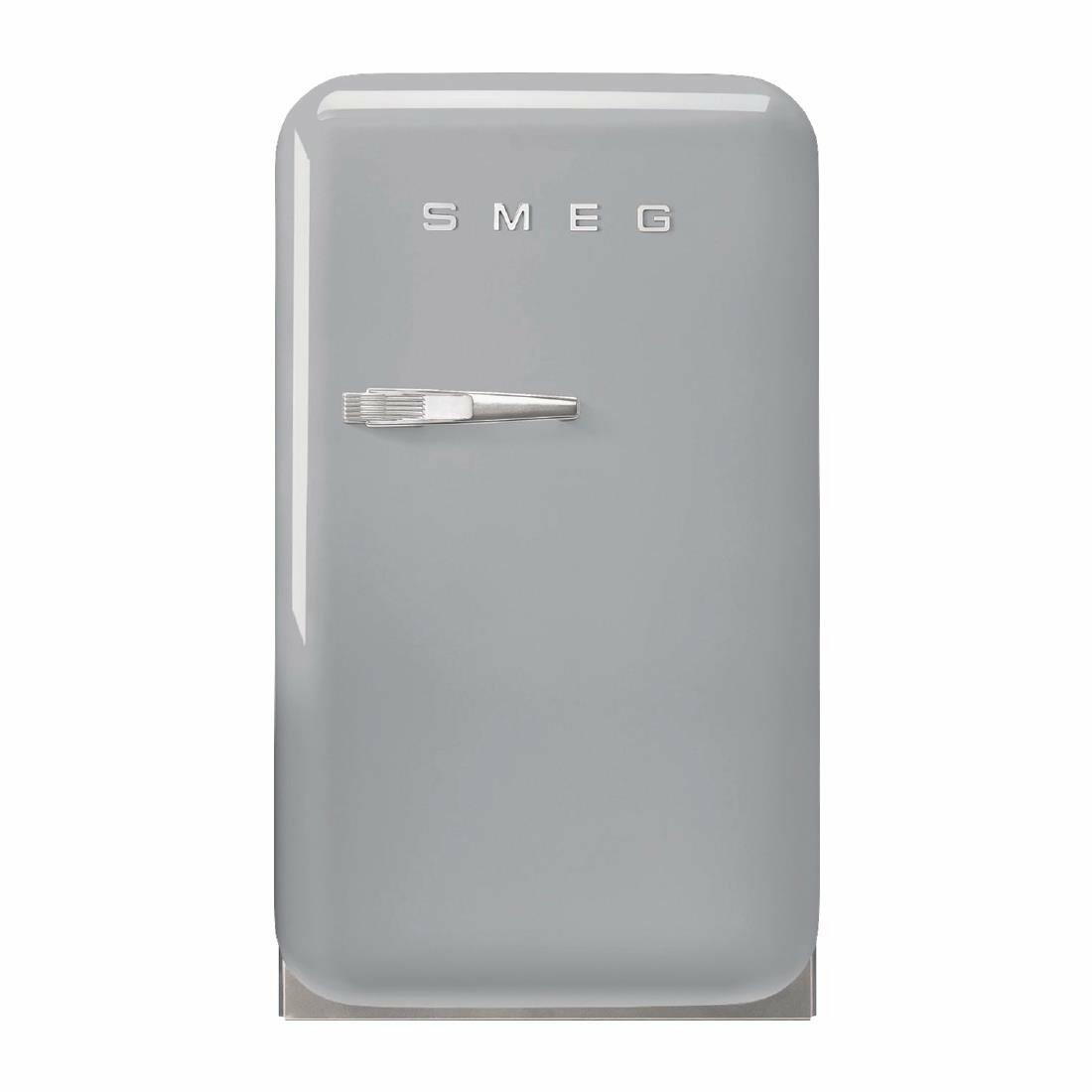 FS276 - FAB5RSV5 - Smeg 50s Retro Mini Bar Fridge Silver FAB5RSV5